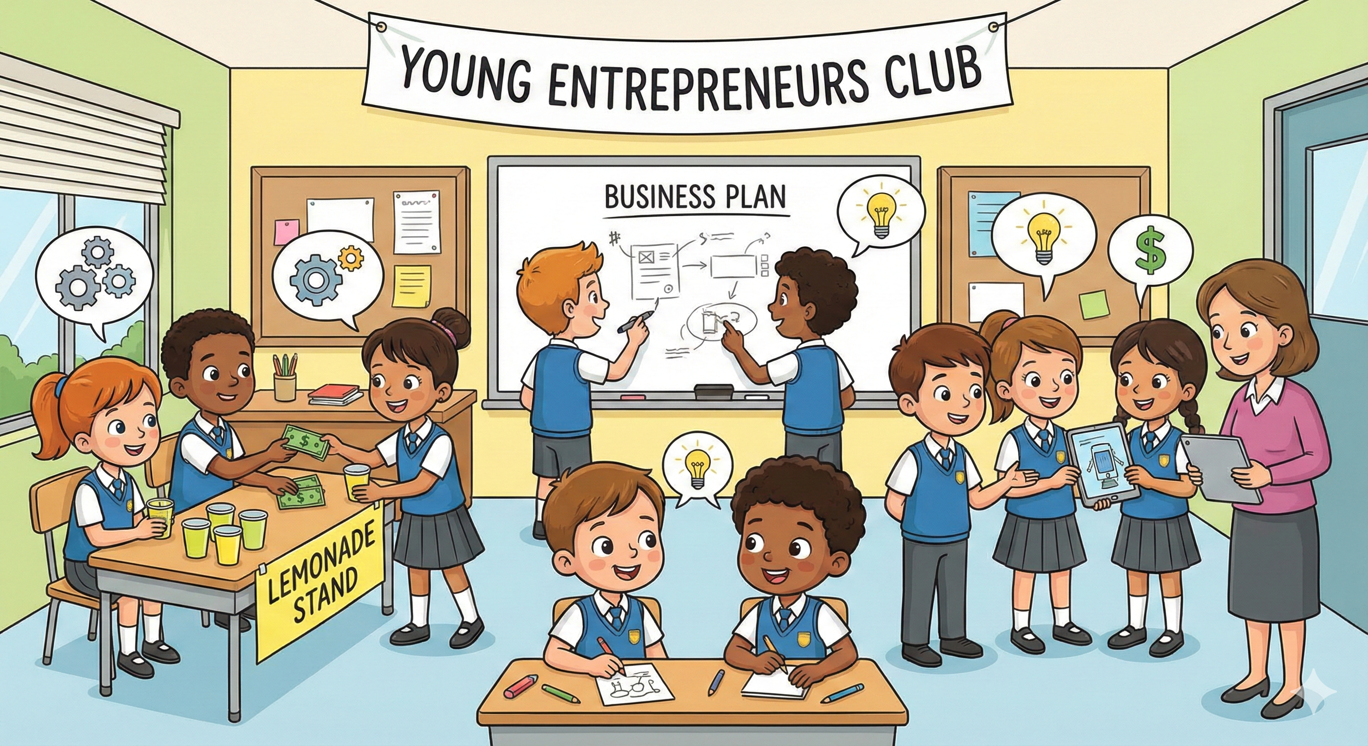 Indian Students Build Real Startups at The Scindia School
