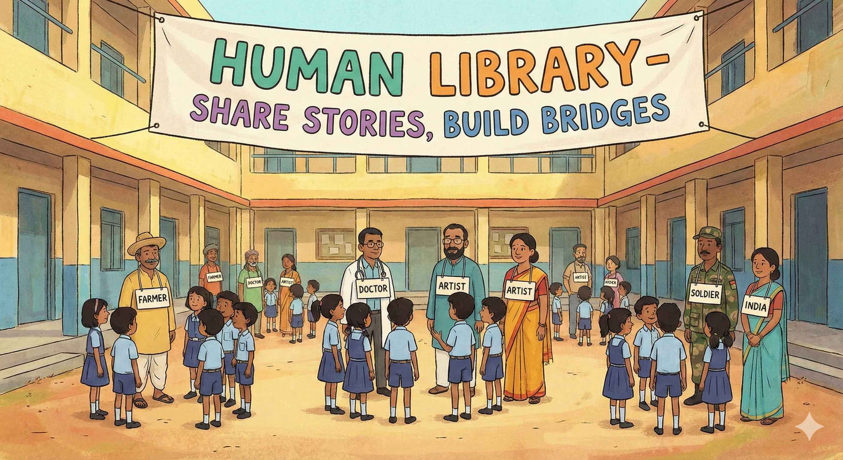 The Innovative Human Library at Sapphire International School