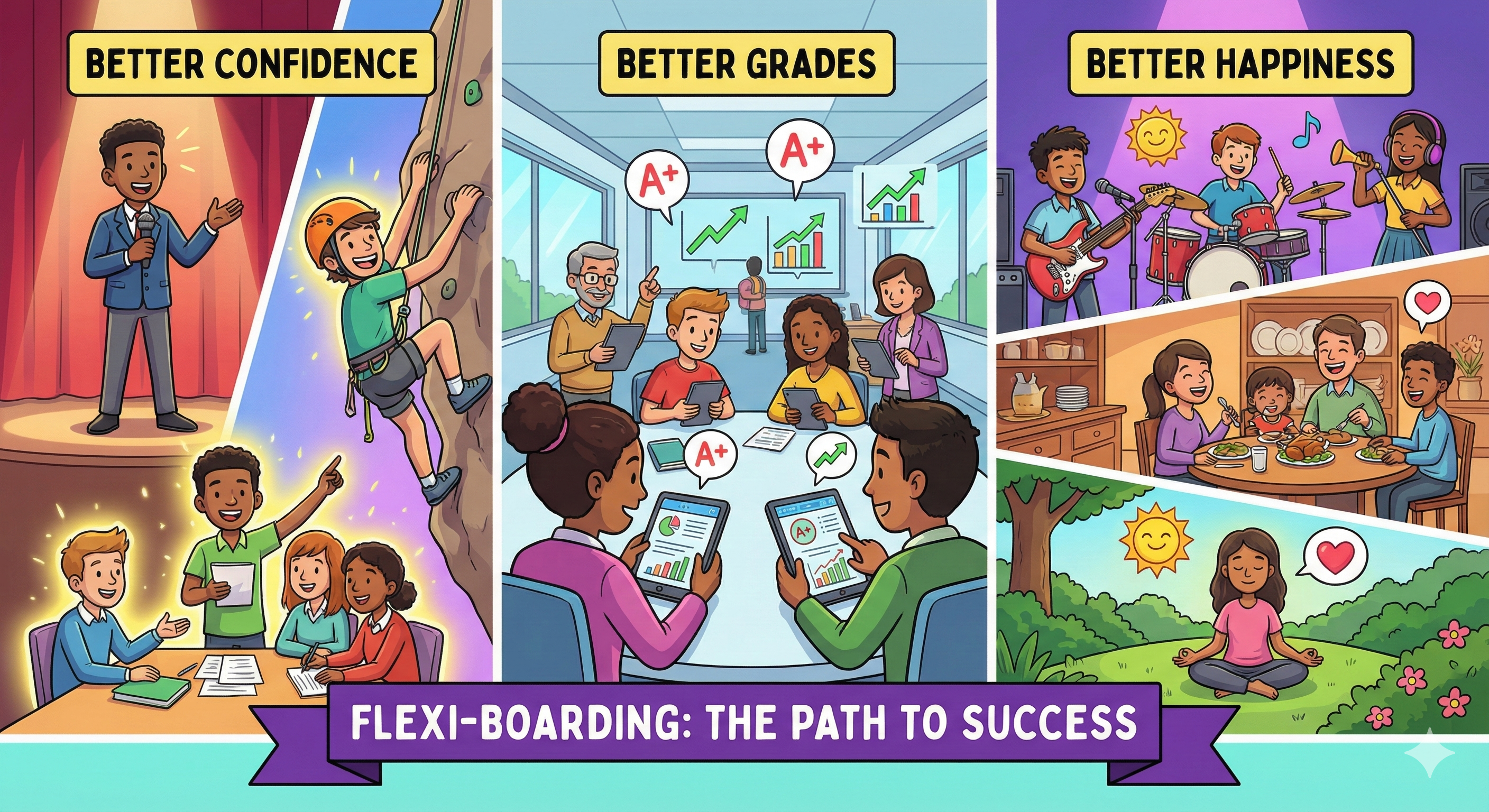 Build Confidence with Flexi-Boarding at Swarnprastha Public School