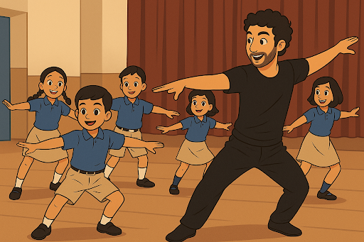 Creative Expression Through Dance: ODM International School and Shiamak ...