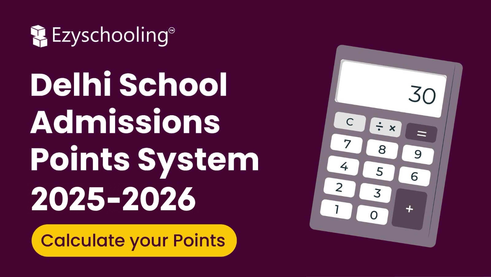 Delhi School Admission Point System 2025-26