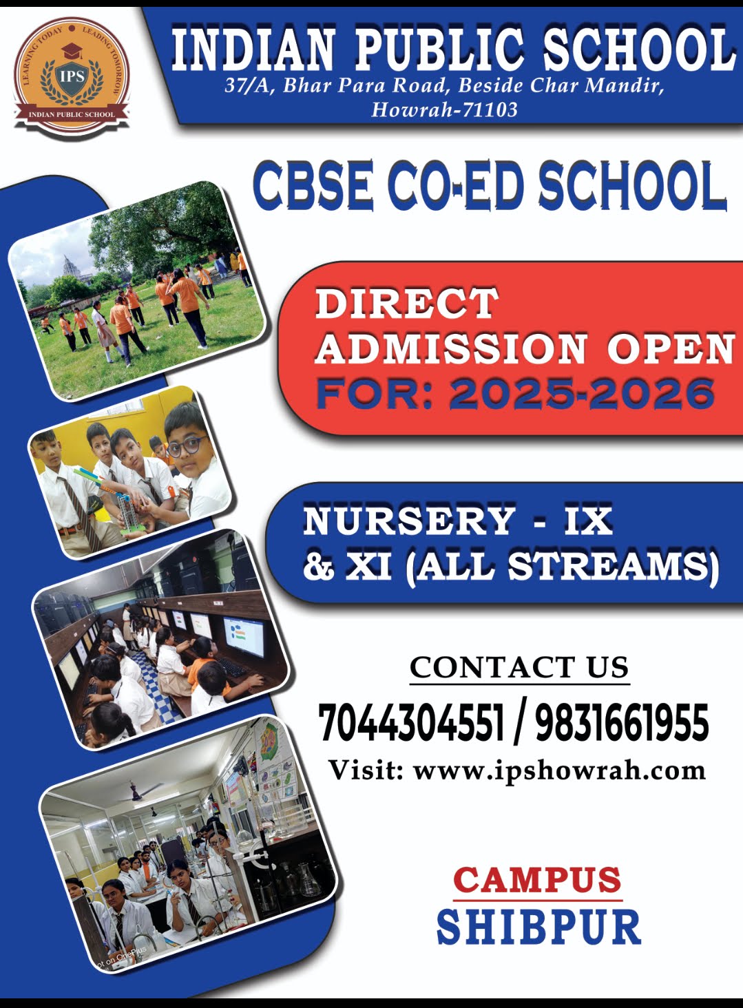 Indian Public School-Shalimar (IPS), Shalimar, Howrah